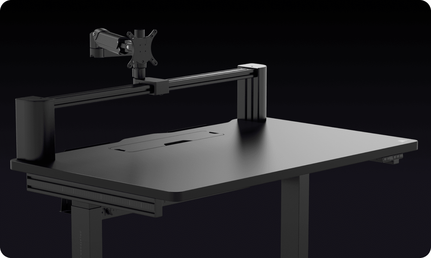 Platform:4 Elevate Desk - Black